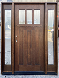 Clearance Exterior Doors with Sidelights