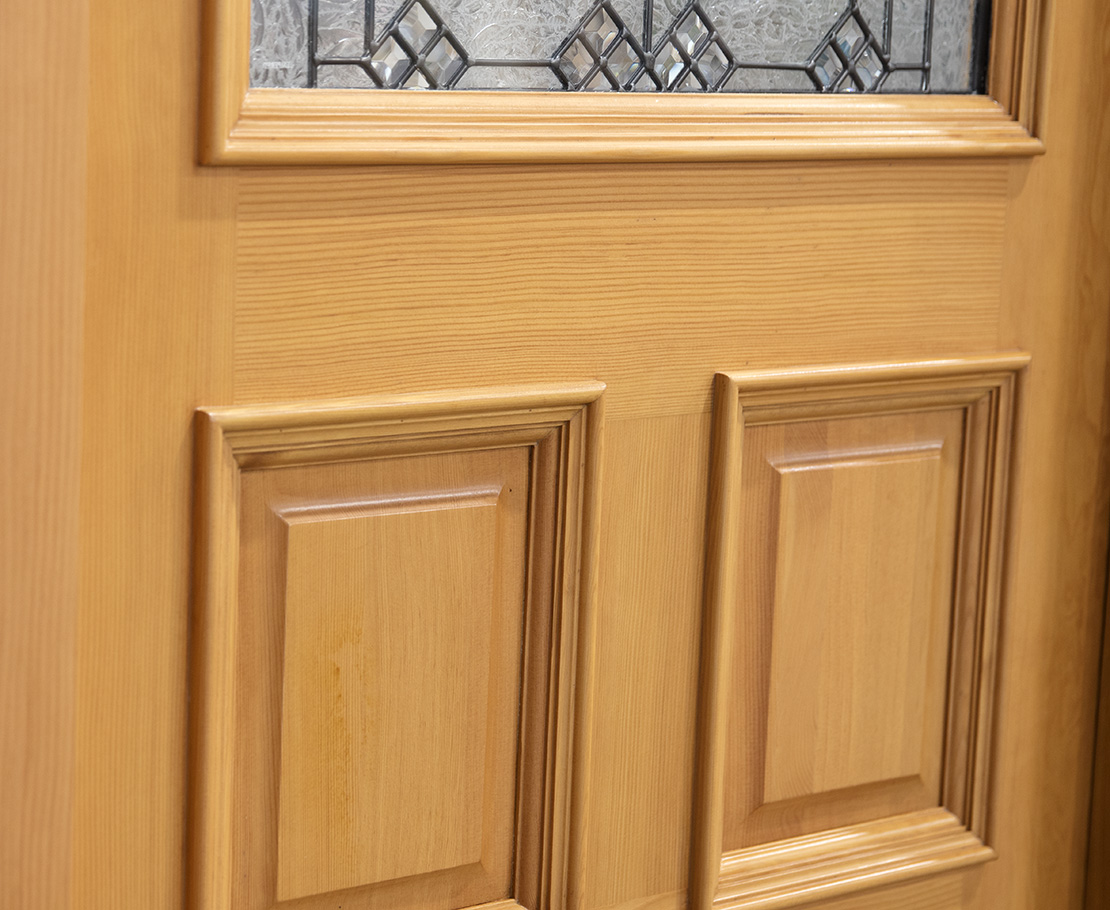 Exterior Douglas Fir Doors with Sidelights