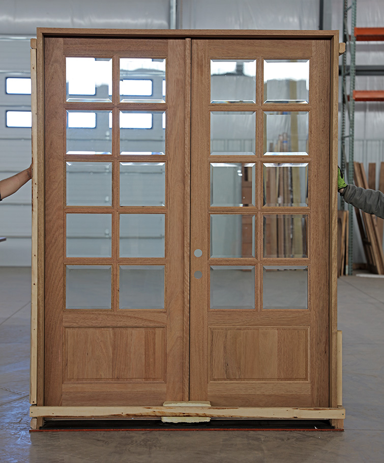 Solid Mahogany Door 10 lite