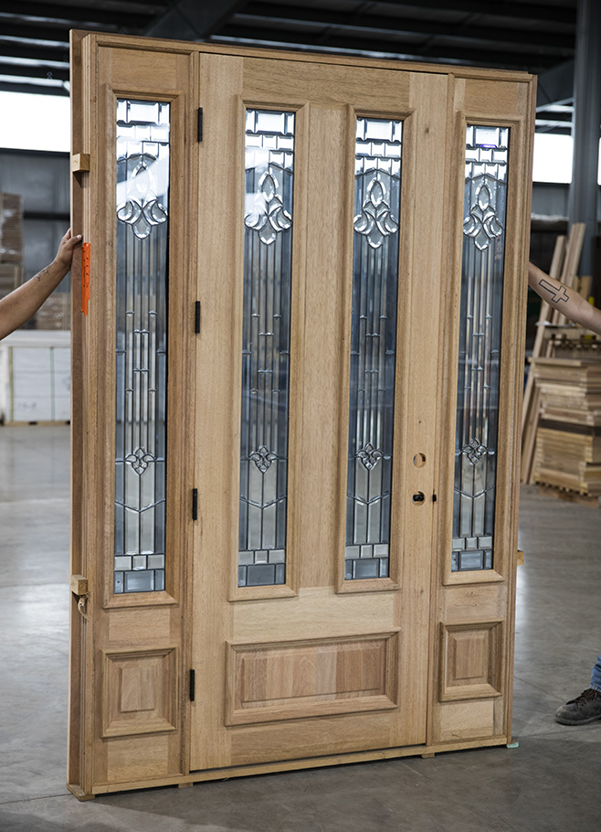 Mahogany 8-0 Clearance Exterior Door