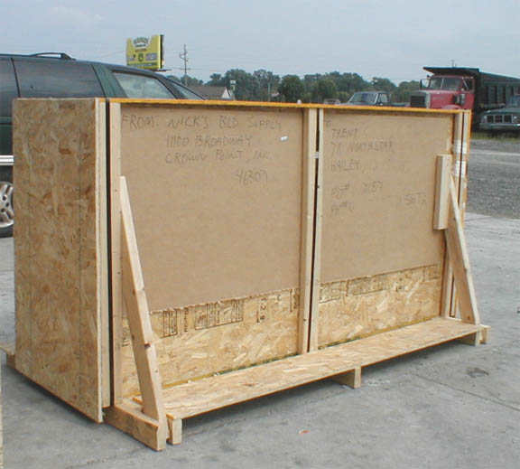 Crating Process for our Doors