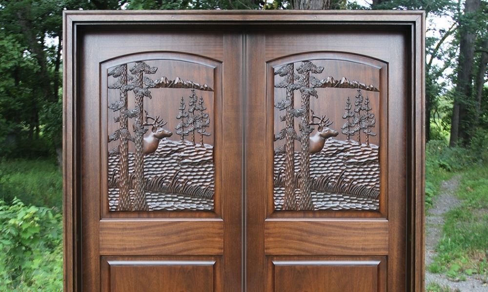 The Benefits of Carved Wood Doors vs. Stock Doors